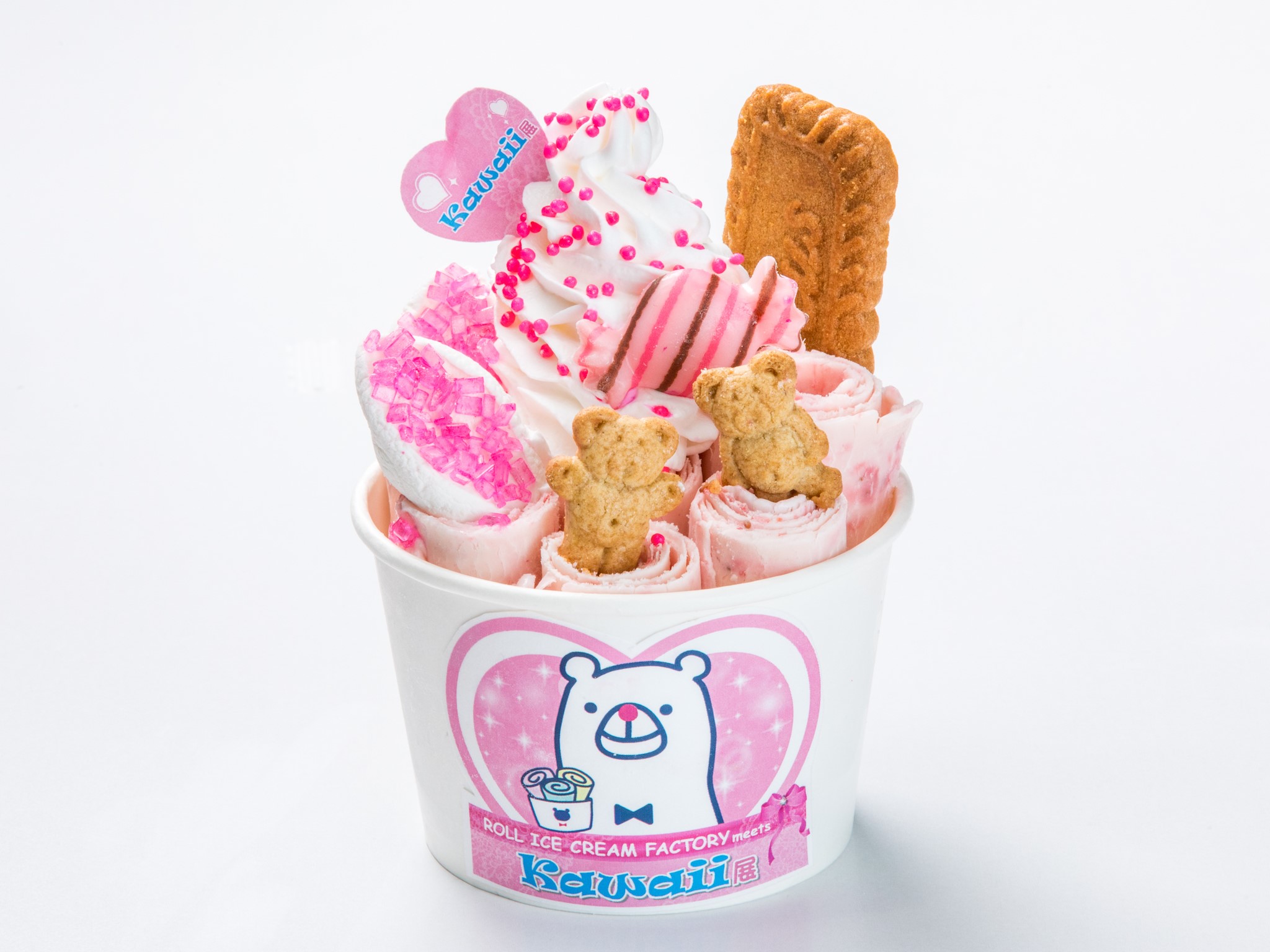 ROLL ICE CREAM FACTORY! Kawaii Roll Ice Cream, available only for a ...